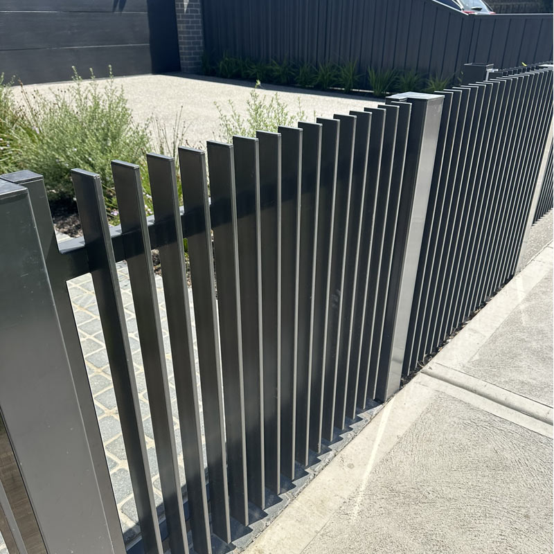 Aluminium Fin Blade Fencing | National Fencing Australia