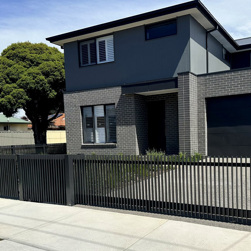 Aluminium Fin Blade Fencing | National Fencing Australia
